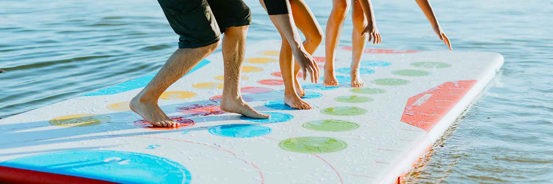 Inflatable Floating Platforms, Yoga Mats, and Game Pads | Driftsun.com